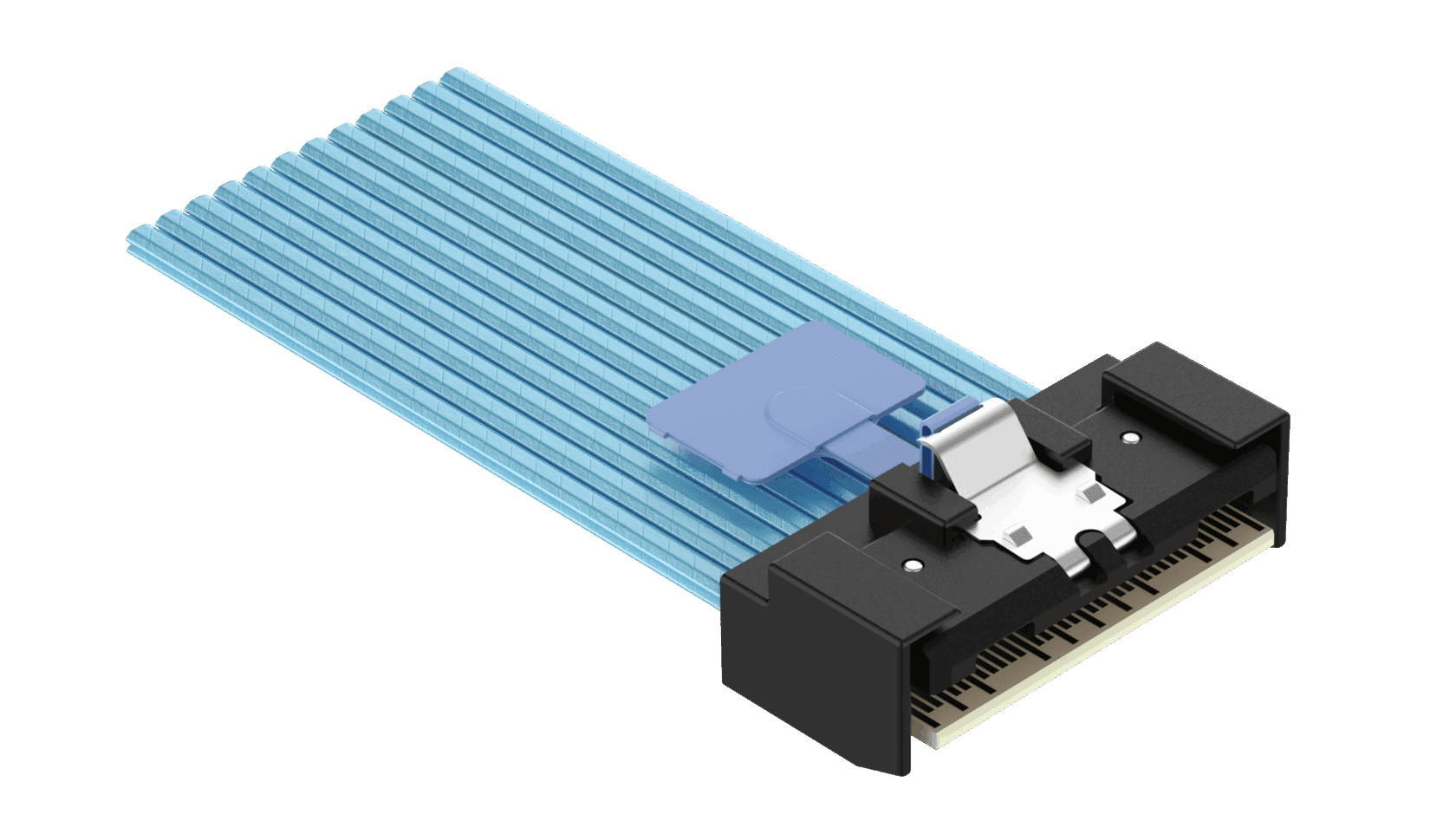 LP SlimSAS 8i 74Pos STR with pull tab – 煜頂精密股份有限公司｜連接器｜高速傳輸線｜HDMI